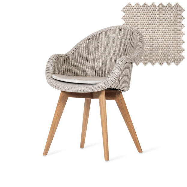 Buy Remi Dining Chairs with Teak Legs — The Worm that Turned ...