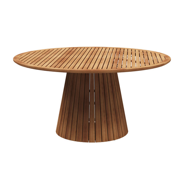 Buy Whirl Round Slatted Dining Table — The Worm that Turned ...