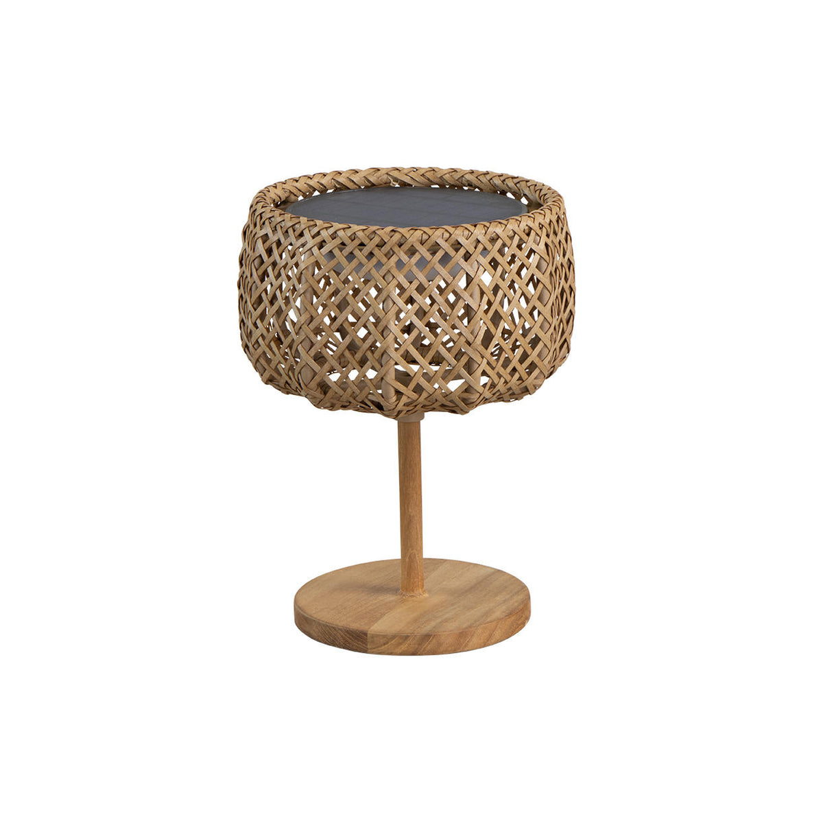 Buy Illusion Glow Weave Solar Table Lamp — The Worm that Turned ...