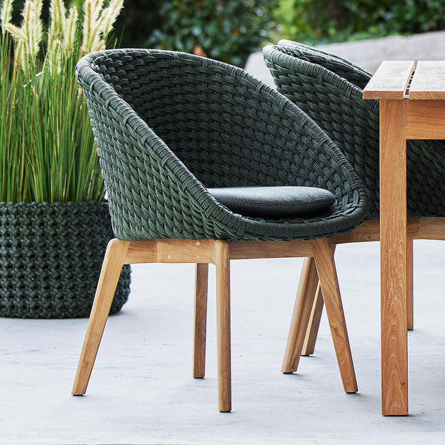Buy Peacock Rope Dining Chair — The Worm that Turned - revitalising ...