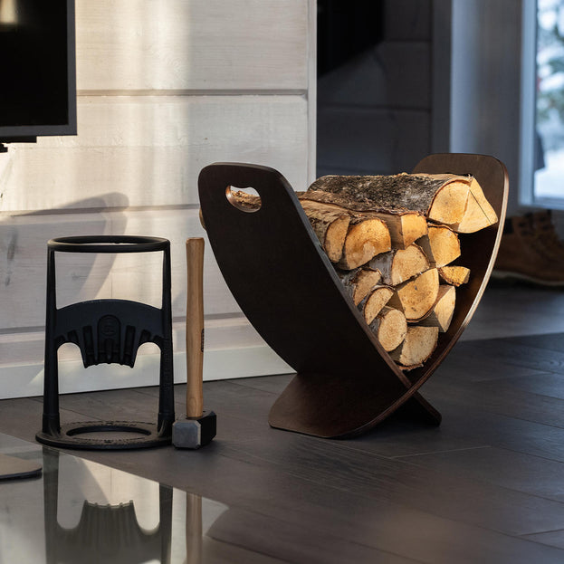 Buy Fireside Log Carrier Rack — The Worm that Turned - revitalising ...