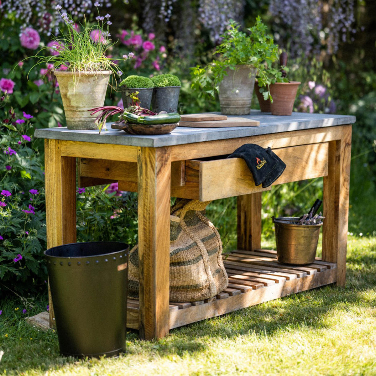 Buy Garden Kitchen Table Counter Unit — The Worm that Turned ...