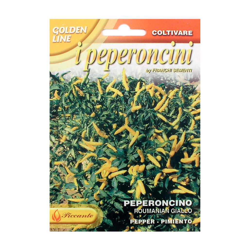 Buy Chilli Pepper Romanian Giallo Seeds — The Worm that Turned ...