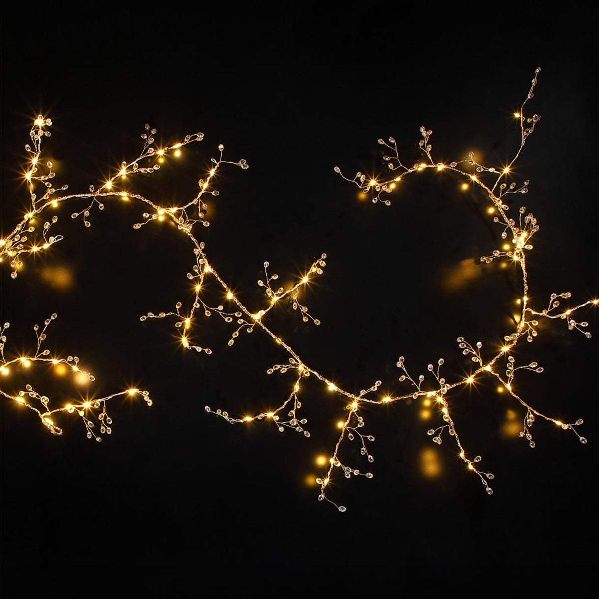 Buy Gold Jewelled LED Light Garland — The Worm that Turned ...