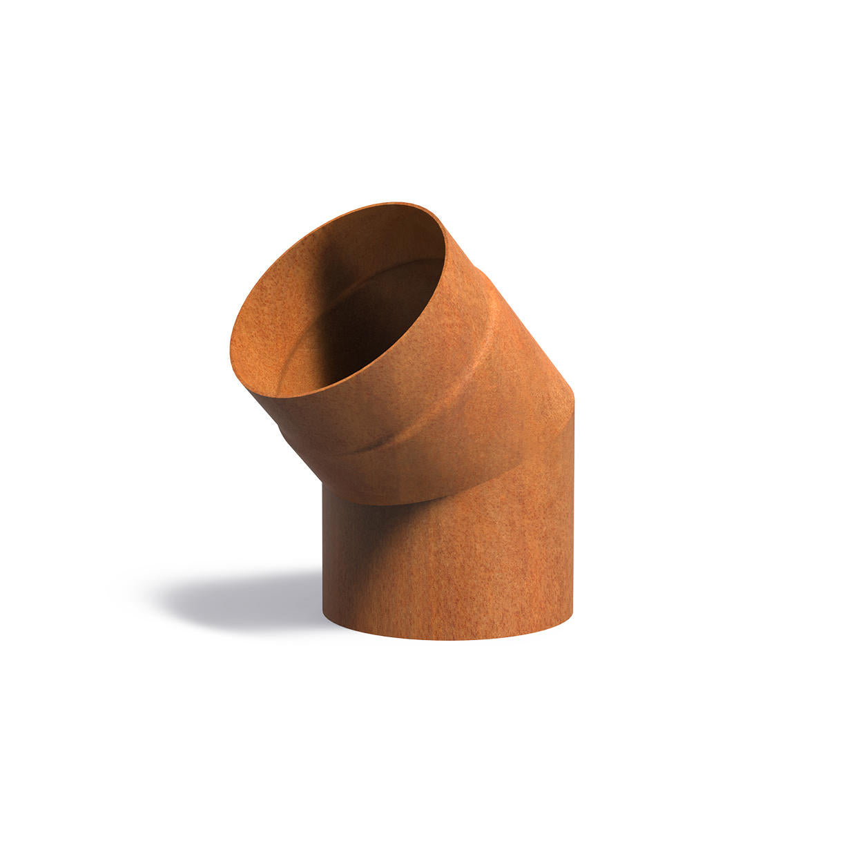 Buy Corten Flue Pipe 45° Bends For Outdoor Stoves — The Worm that ...