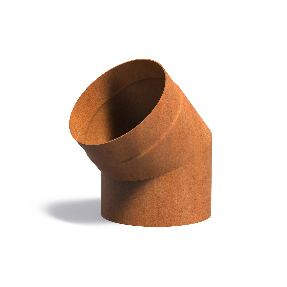 Buy Corten Flue Pipe 45° Bends For Outdoor Stoves — The Worm that ...