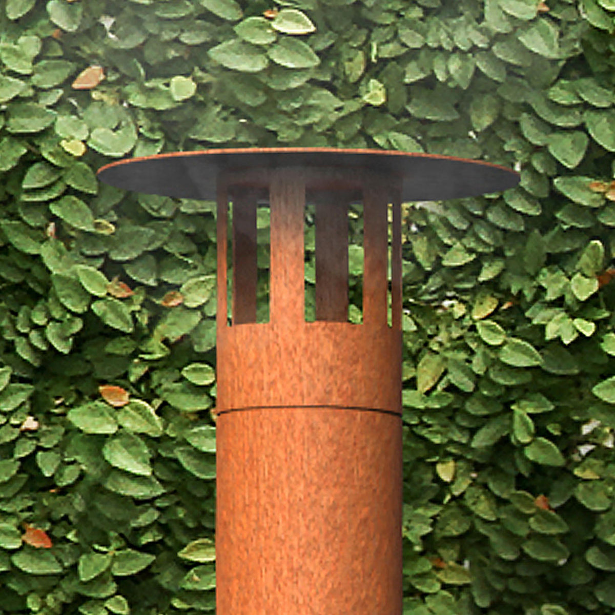 Buy Corten Flue Rain Caps For Outdoor Stoves — The Worm that Turned ...