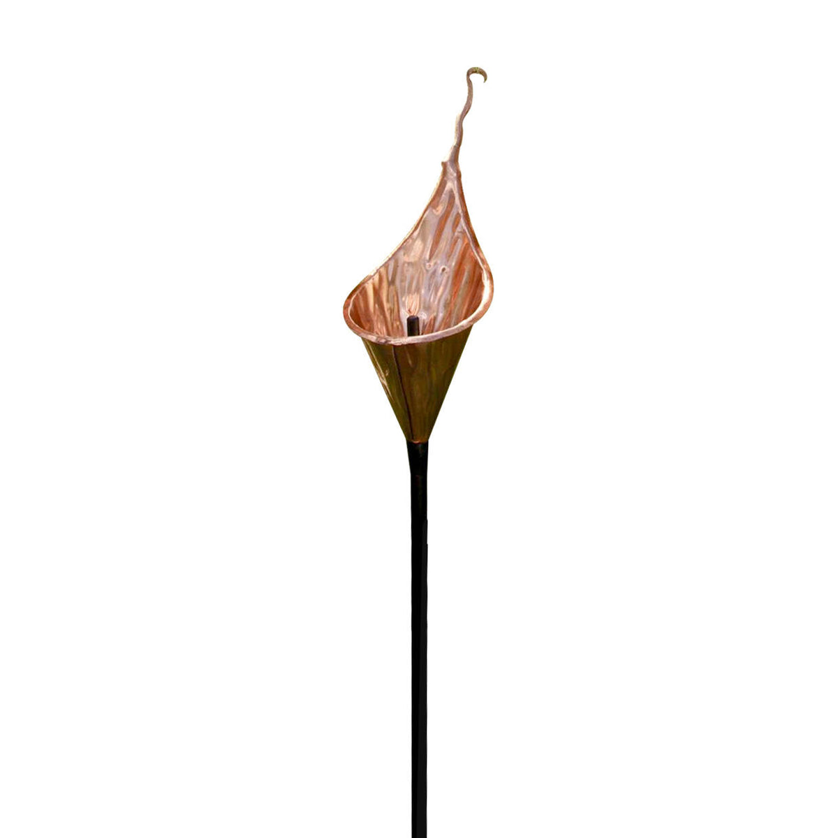 Buy Copper Fluted Lily Sculptures — The Worm that Turned - revitalising ...