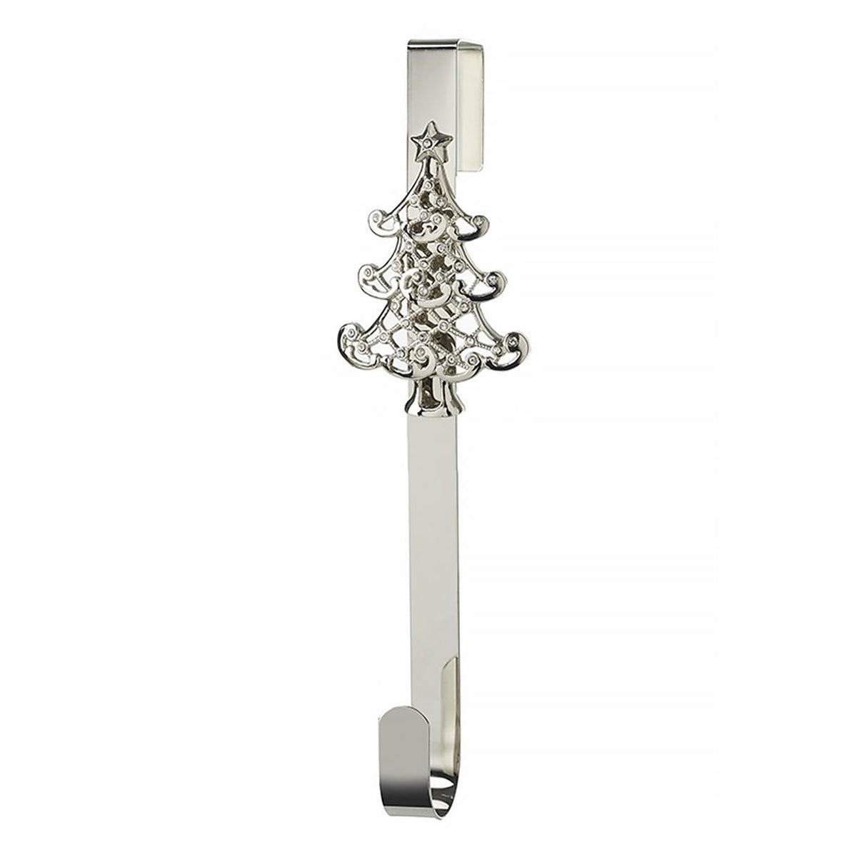 Buy Door Wreath Hanger with Christmas Tree Detail — The Worm that ...