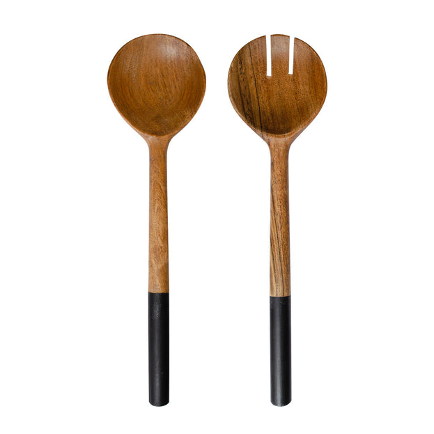 Buy Scandi Wooden Salad Servers — The Worm that Turned - revitalising ...