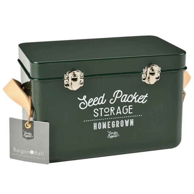 Buy Retro Leather Handled Seed Tin — The Worm that Turned ...