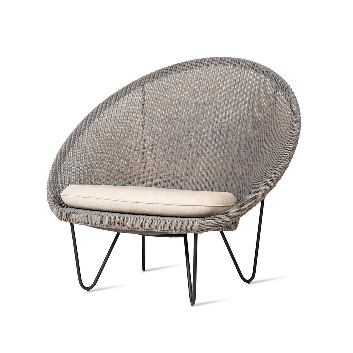 Buy Joe Indoor Cocoon Chair with Black Legs — The Worm that Turned ...