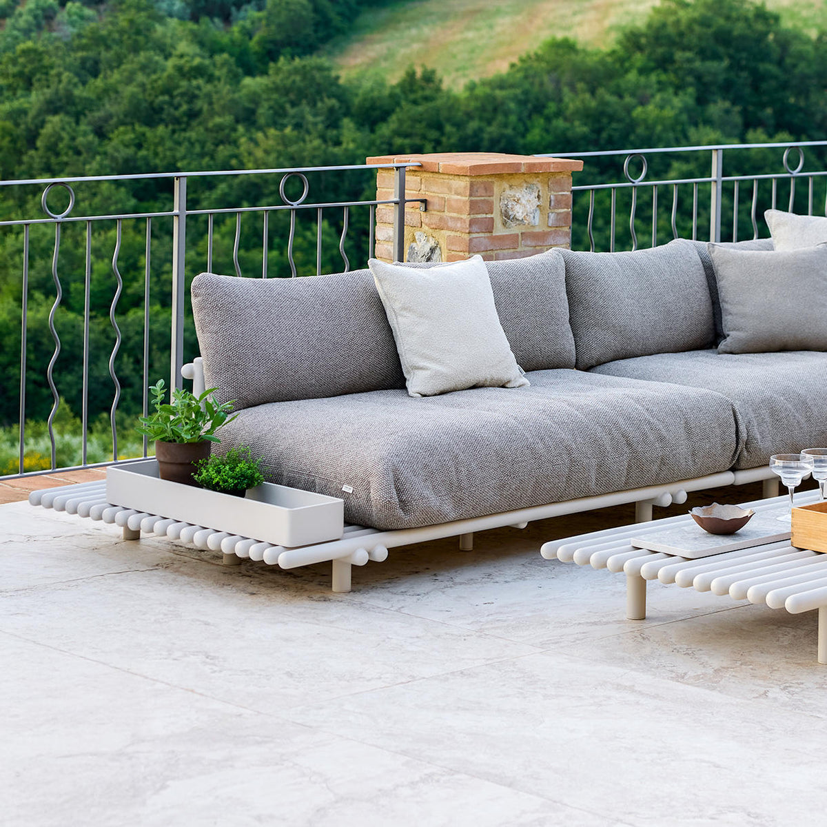 Buy Sticks Platform Modular Aluminium Seating — The Worm that Turned ...