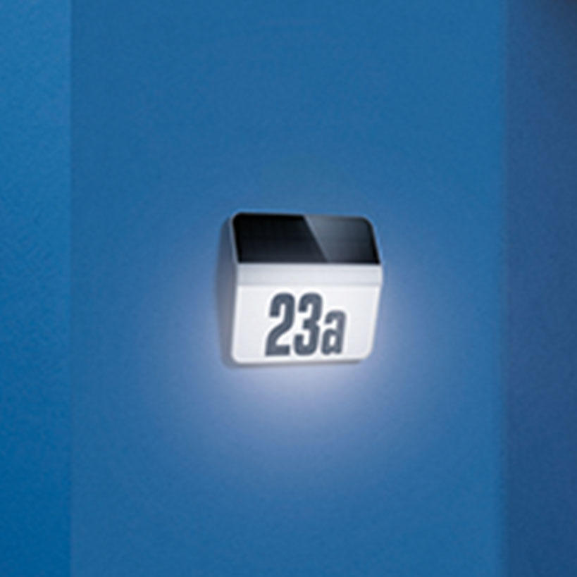 Buy Solar LED Illuminated House Number — The Worm that Turned ...