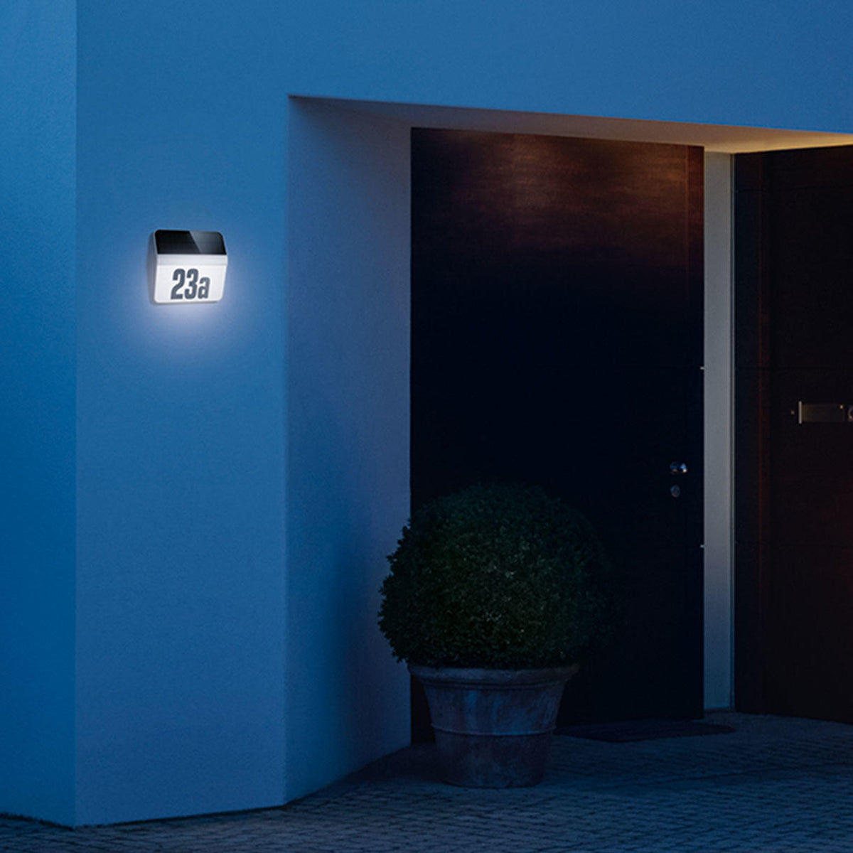 Buy Solar LED Illuminated House Number — The Worm that Turned ...