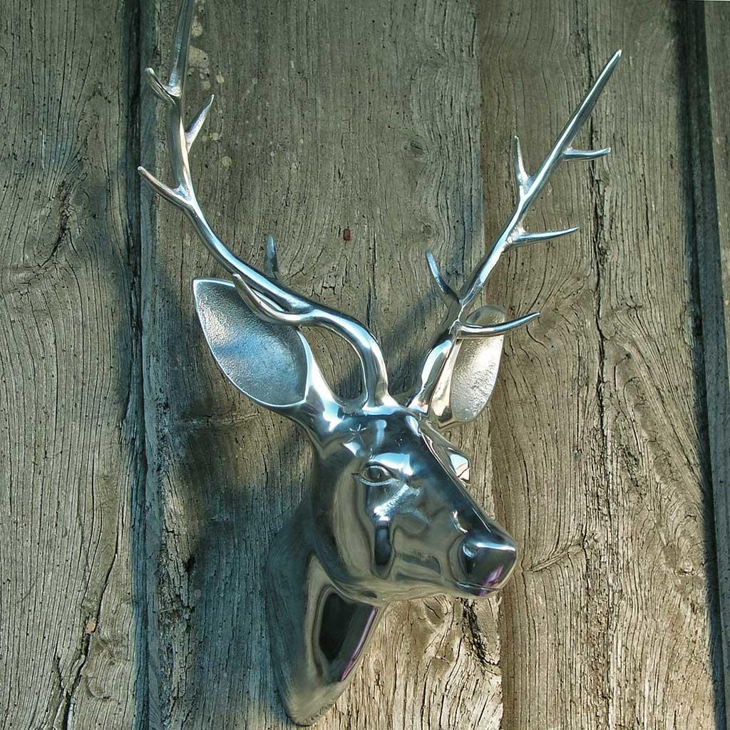 Buy Aluminium Stag's Head — The Worm that Turned - revitalising your ...