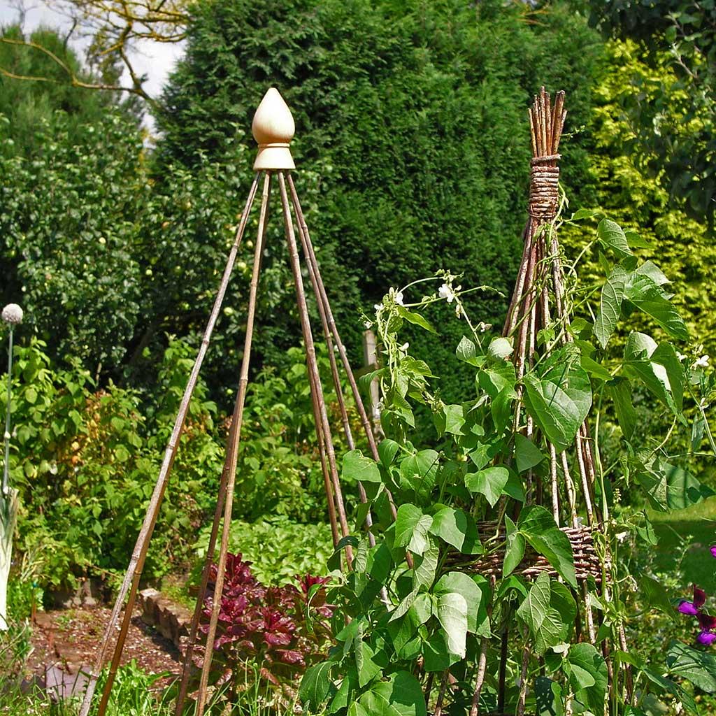 Buy Wooden Garden Finial — The Worm that Turned - revitalising your ...
