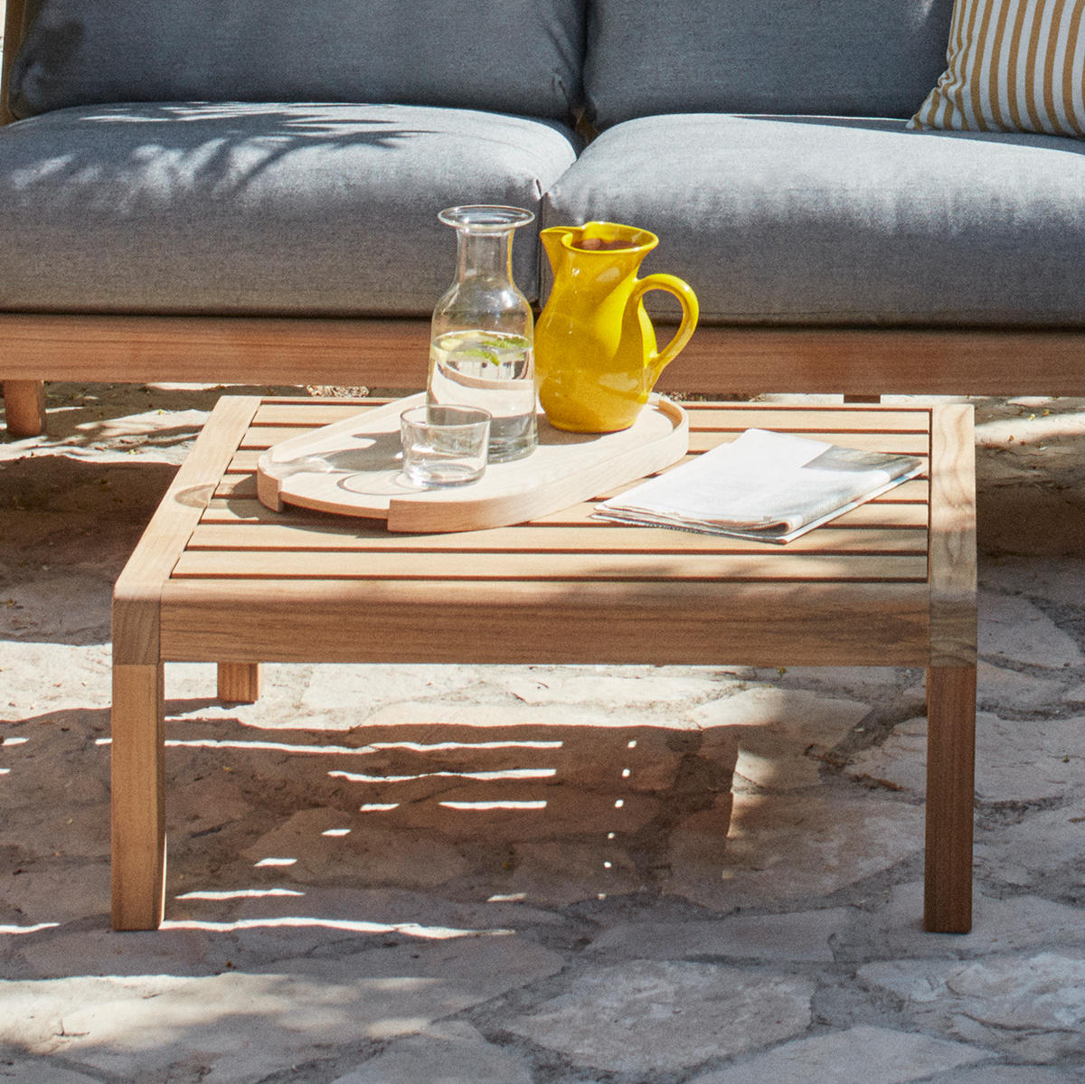 Buy Virkelyst Teak Small Table — The Worm that Turned - revitalising ...