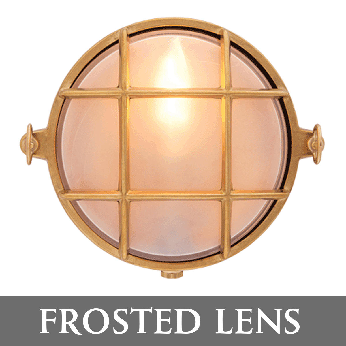 Buy Round Brass Bulkhead Lights — The Worm that Turned - revitalising ...