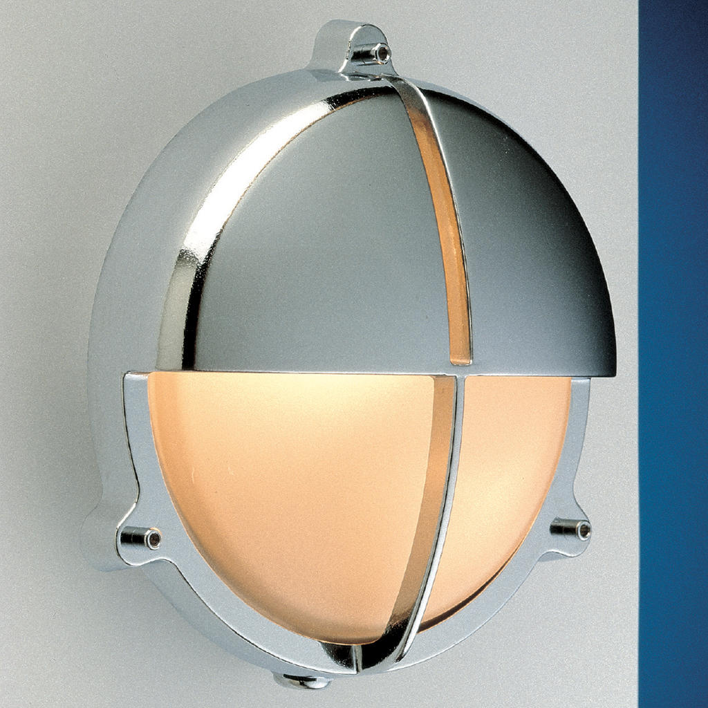 Buy Round Bulkhead Lights with Split Shade — The Worm that Turned ...