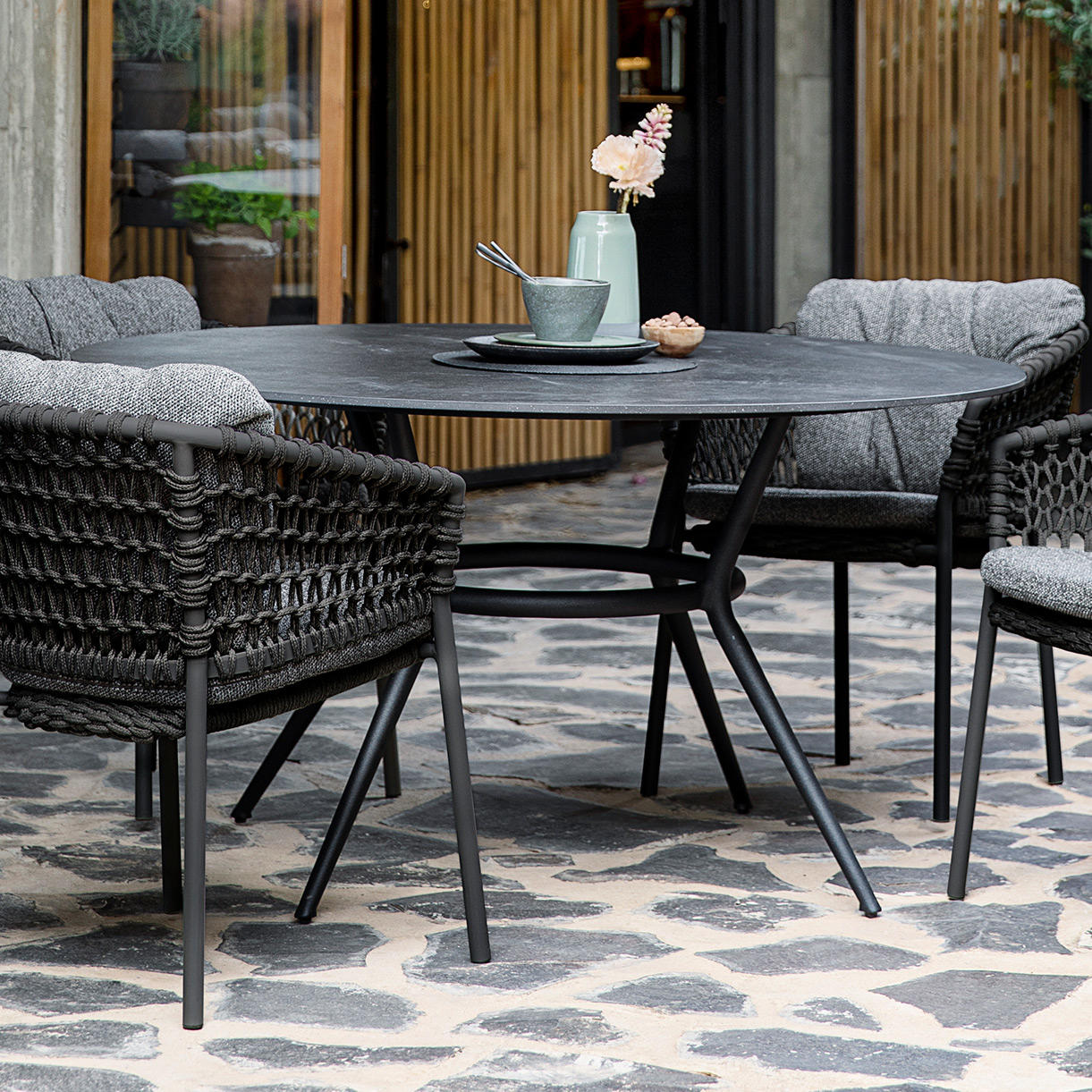 Buy Joy Round Dining Tables — The Worm that Turned - revitalising your outdoor space