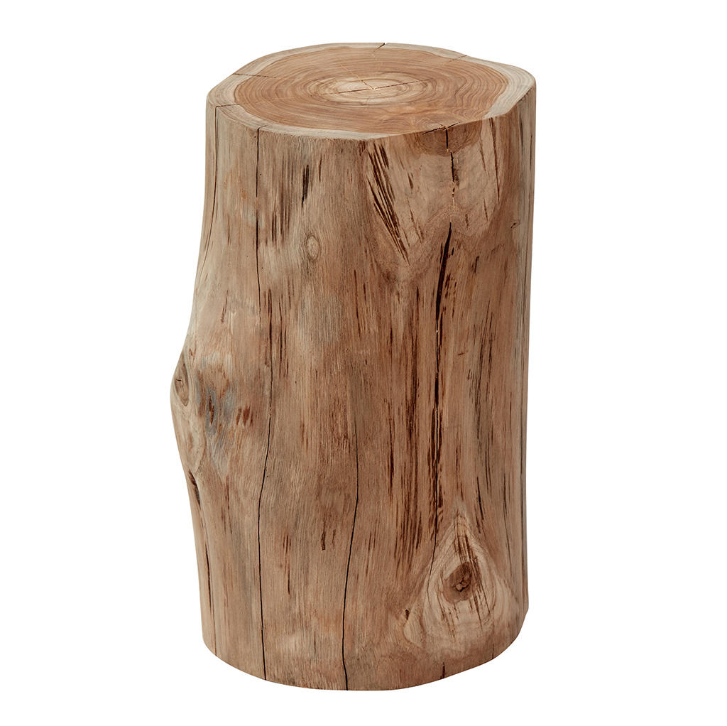 Buy Teak Log Stool — The Worm that Turned - revitalising your outdoor space