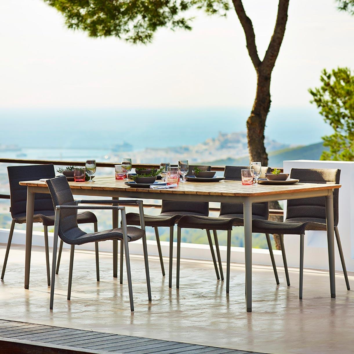 Buy Core 100cm Wide Outdoor Dining Table — The Worm that Turned ...