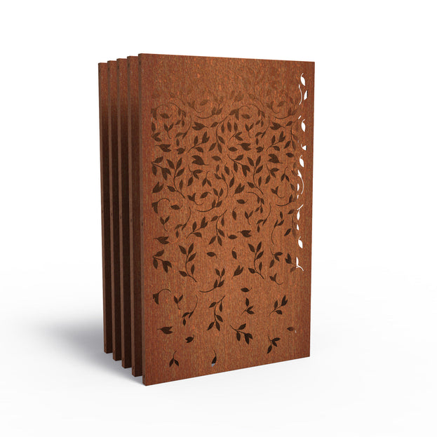 Buy Set of Decorative Lasercut Corten Panels — The Worm that Turned ...
