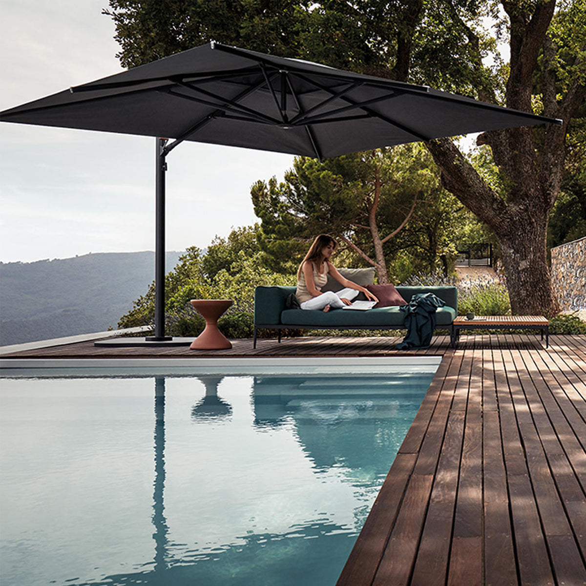 Buy Halo Cantilever Parasols with Weighted Base — The Worm that Turned ...
