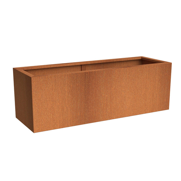 Buy Rectangular Corten Steel Planters — The Worm that Turned ...