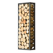 Buy Rectangle Steel Log Holder — The Worm that Turned - revitalising ...