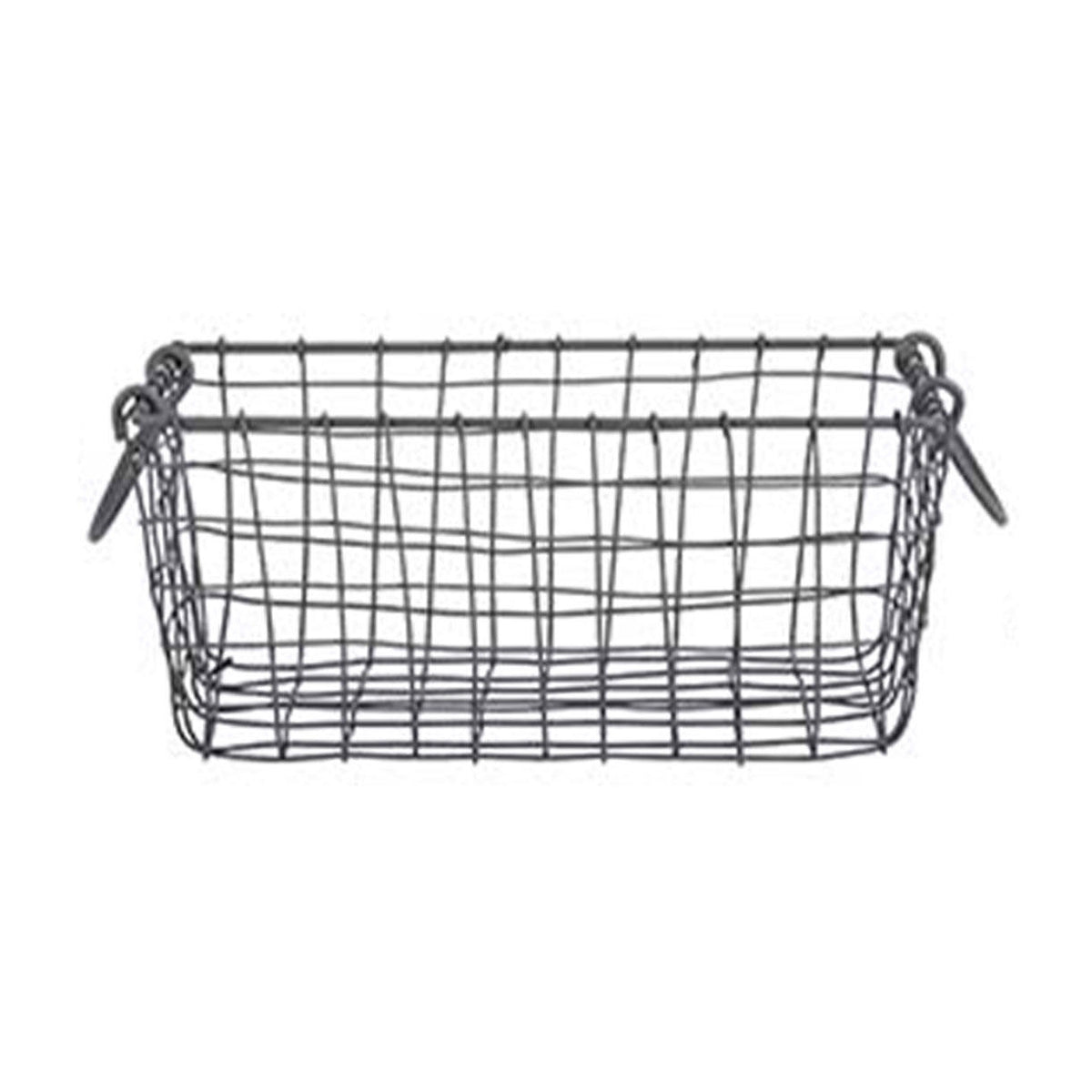 Buy Rectangular Wire Storage Baskets — The Worm that Turned ...