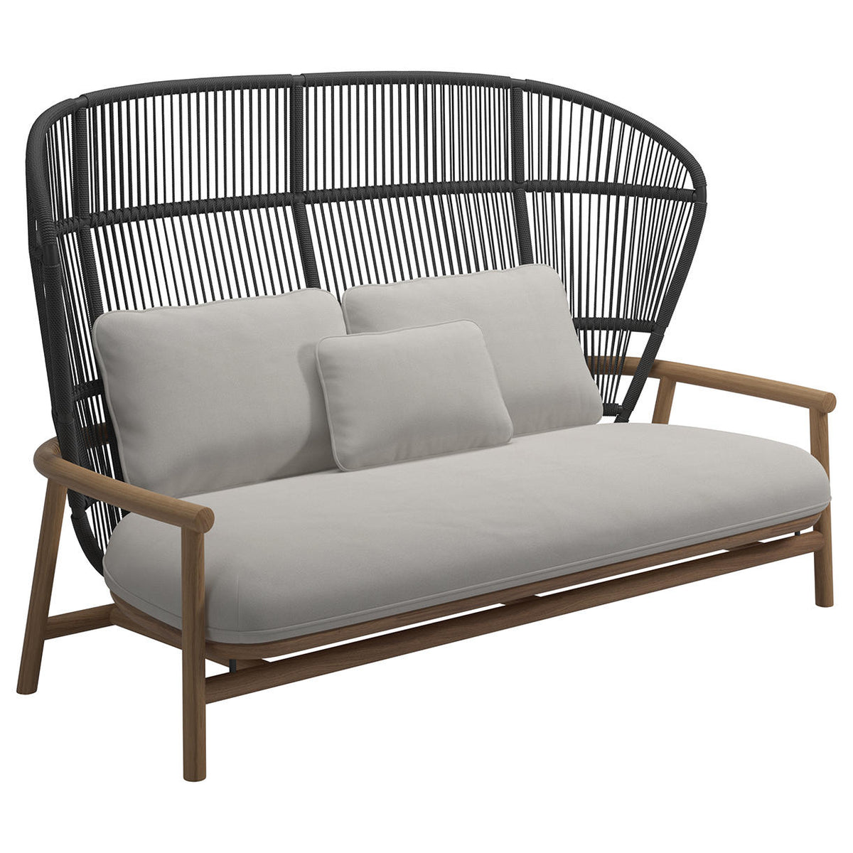 Buy Fern High Back 2 Seater Sofa — The Worm that Turned - revitalising ...