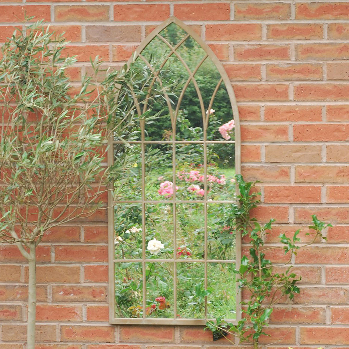 Buy Gothic Outdoor Arched Mirror — The Worm that Turned - revitalising ...