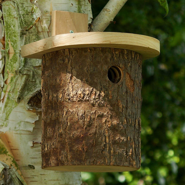 Buy Natural Log Nesting Box — The Worm that Turned - revitalising your ...