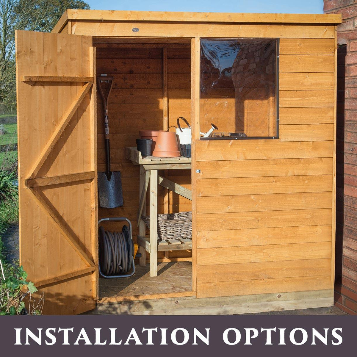 Buy Pent Roof Small Shed — The Worm that Turned - revitalising your ...