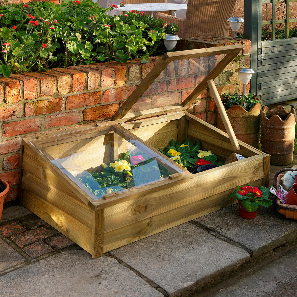 Buy Timber Cold Frame — The Worm that Turned - revitalising your ...