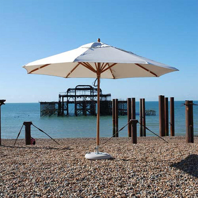 Buy Classic Wood Framed 4.0m Round Parasols — The Worm that Turned ...