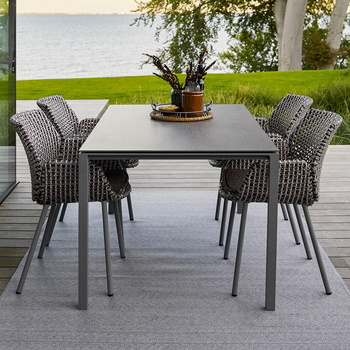 Buy Pure Rectangular 150 x 90cm Dining Table — The Worm that Turned ...