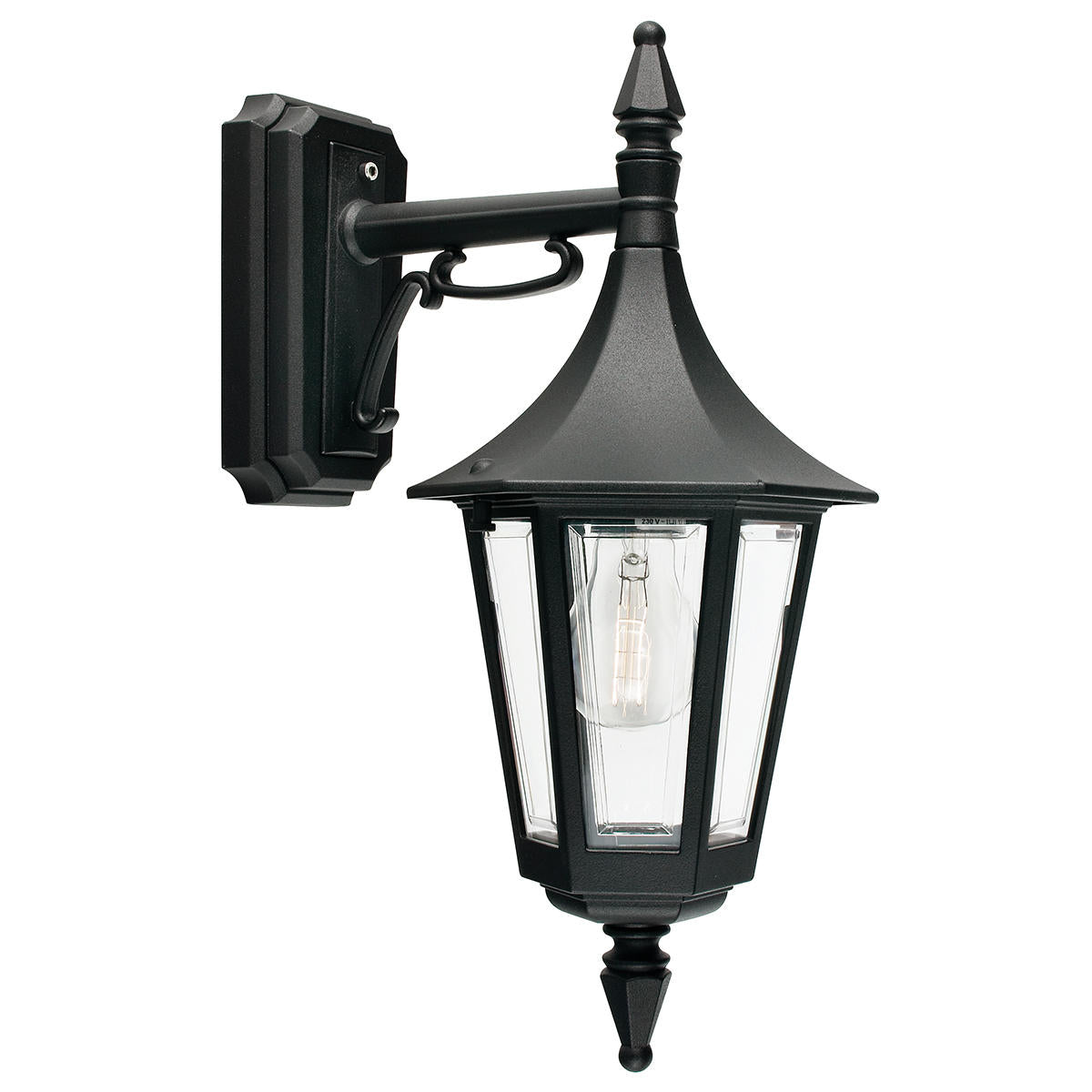 Buy Rimini Outdoor Down Wall Lantern — The Worm that Turned ...