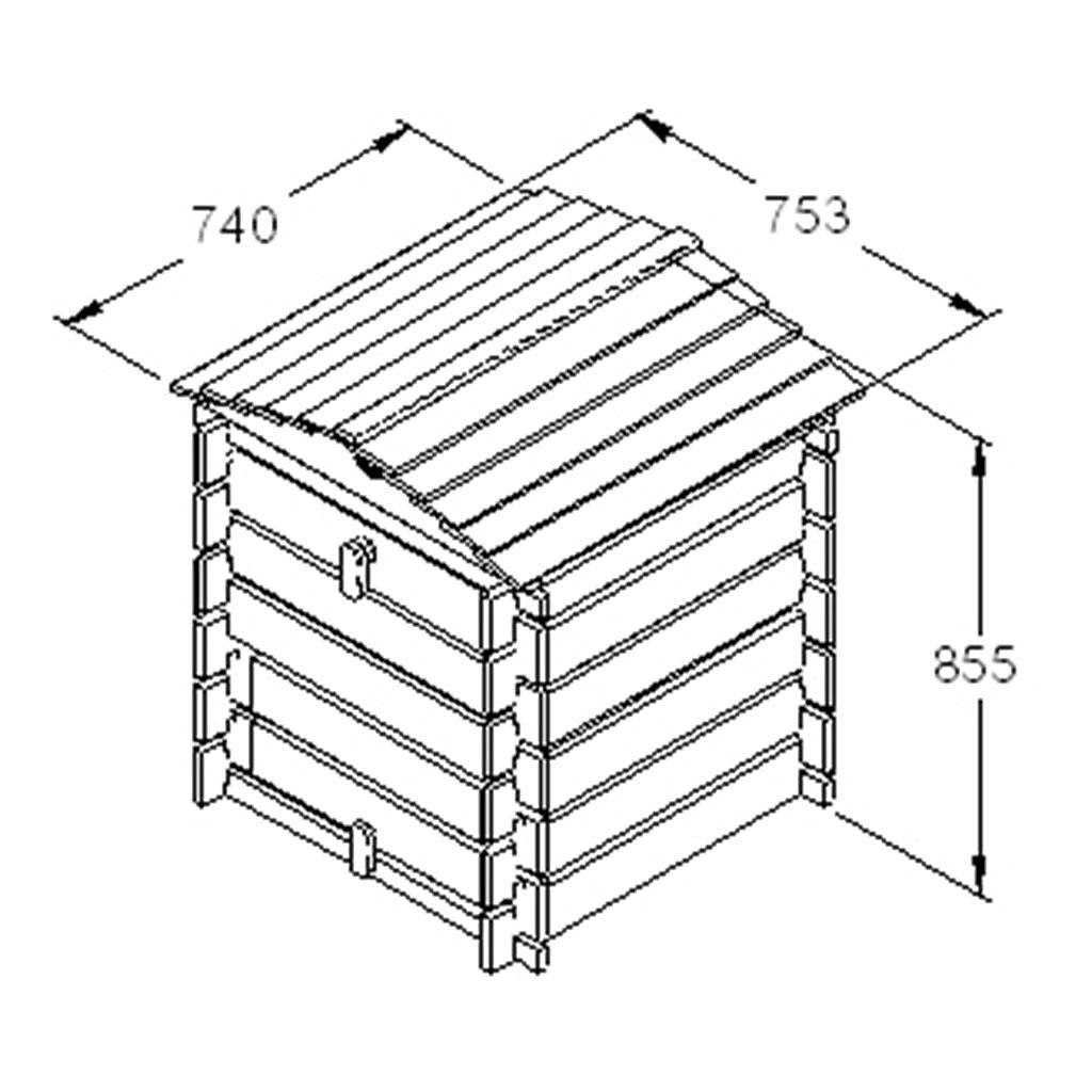 Buy Beehive Compost Bin — The Worm that Turned - revitalising your ...