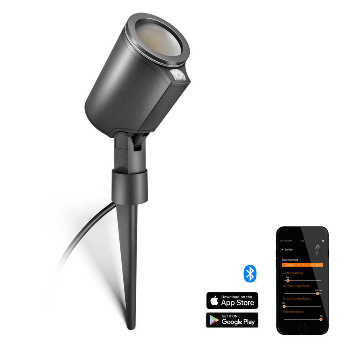 Buy XLED Spot Garden Sensor Connect Ground Spike with Bluetooth — The ...