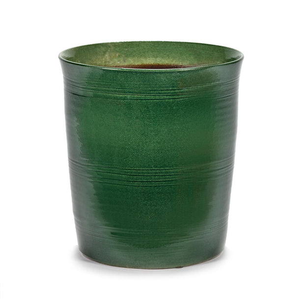 Buy Rich Green Glazed Indoor Pots — The Worm that Turned - revitalising ...
