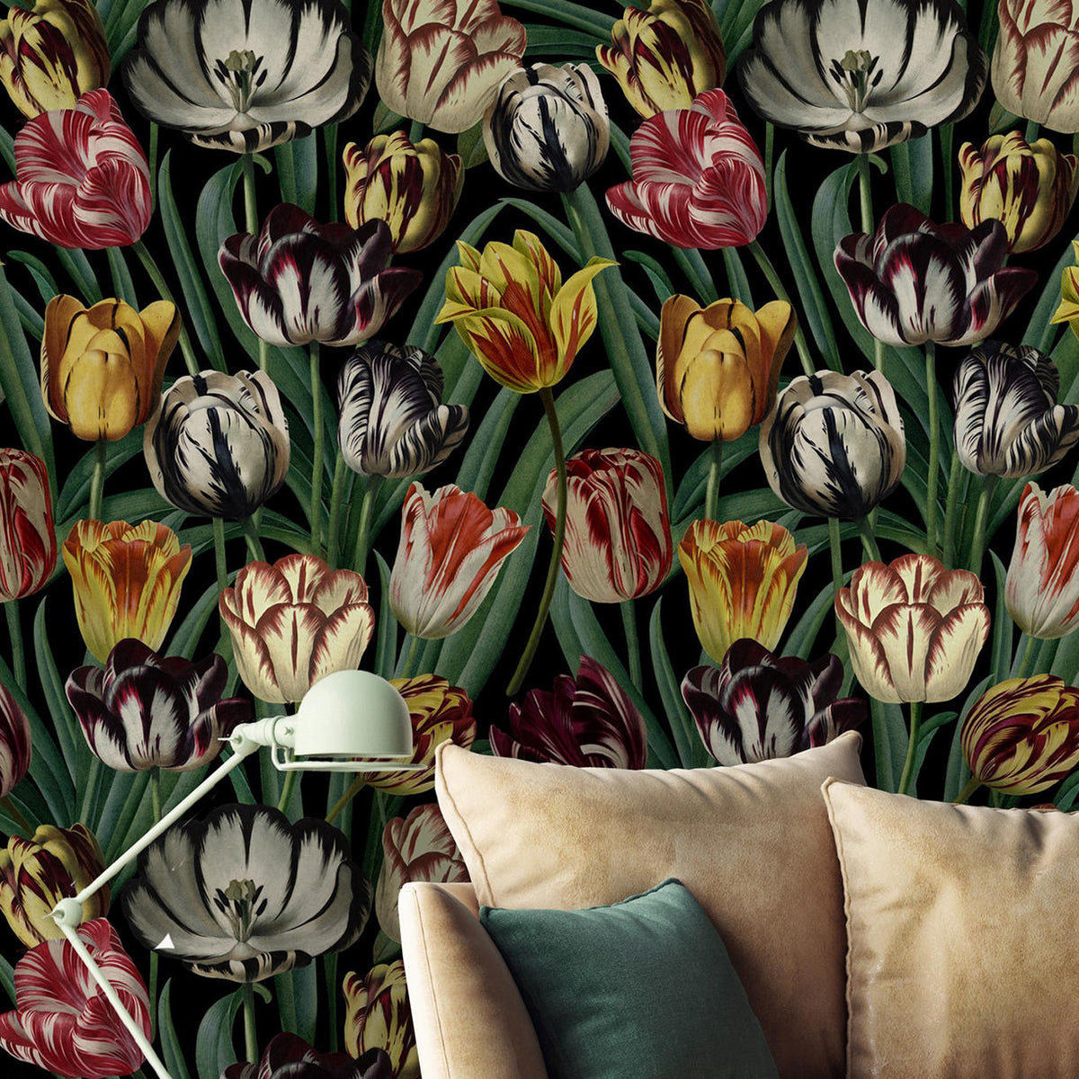 Buy Tulips Feature Wallcovering — The Worm that Turned - revitalising ...