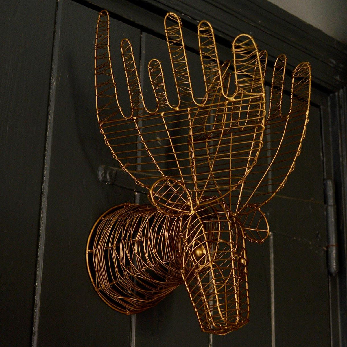 Buy Gold Wire Moose Head — The Worm that Turned - revitalising your ...