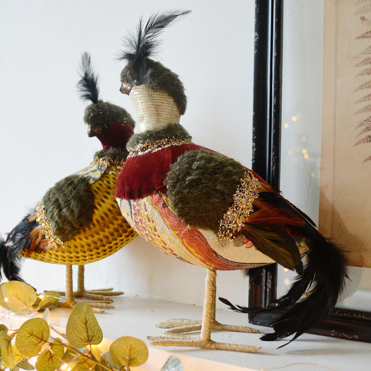 Buy Baroque Partridge Birds - Set of 2 — The Worm that Turned ...