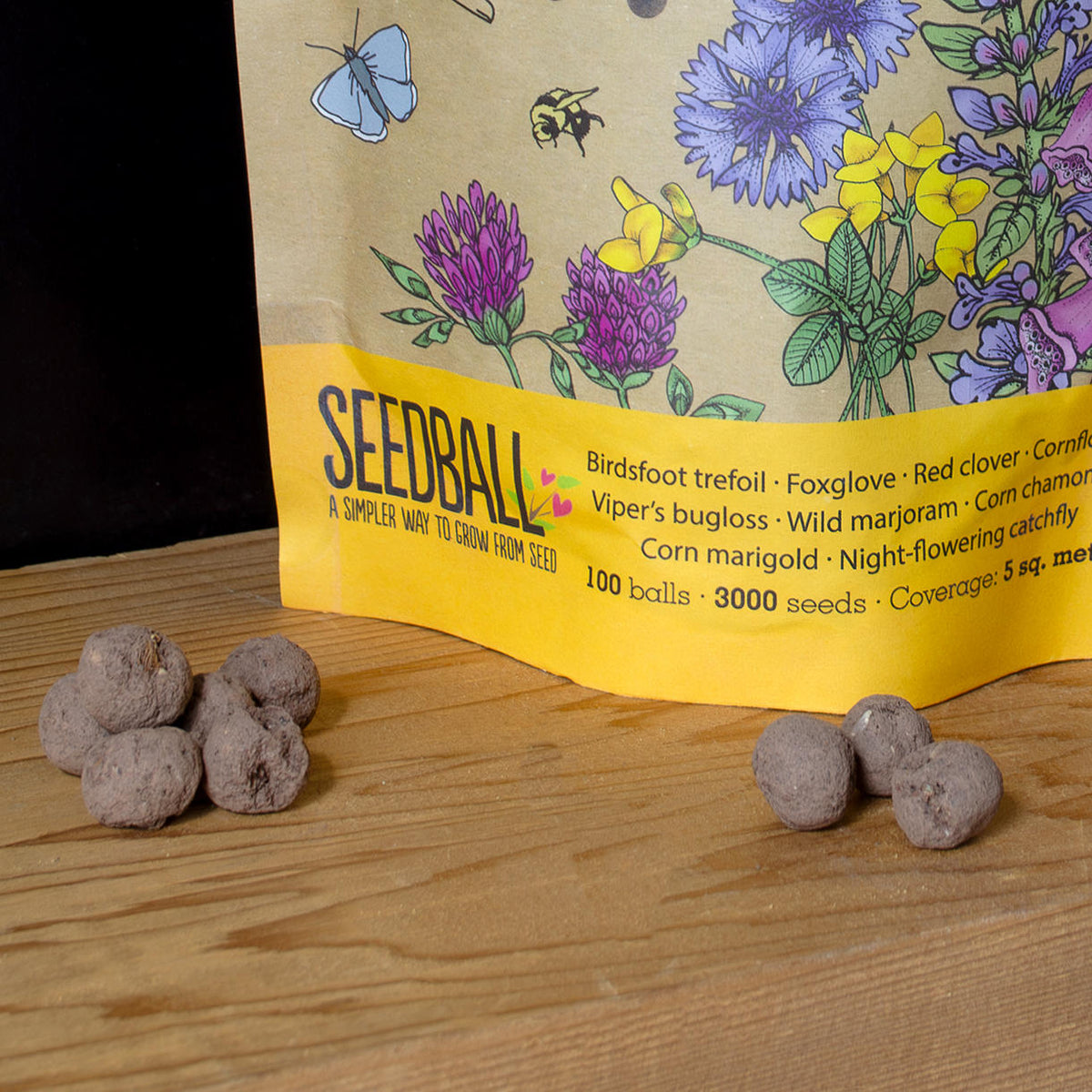 Buy Bee Mix Seed Balls Grab Bag — The Worm that Turned - revitalising ...