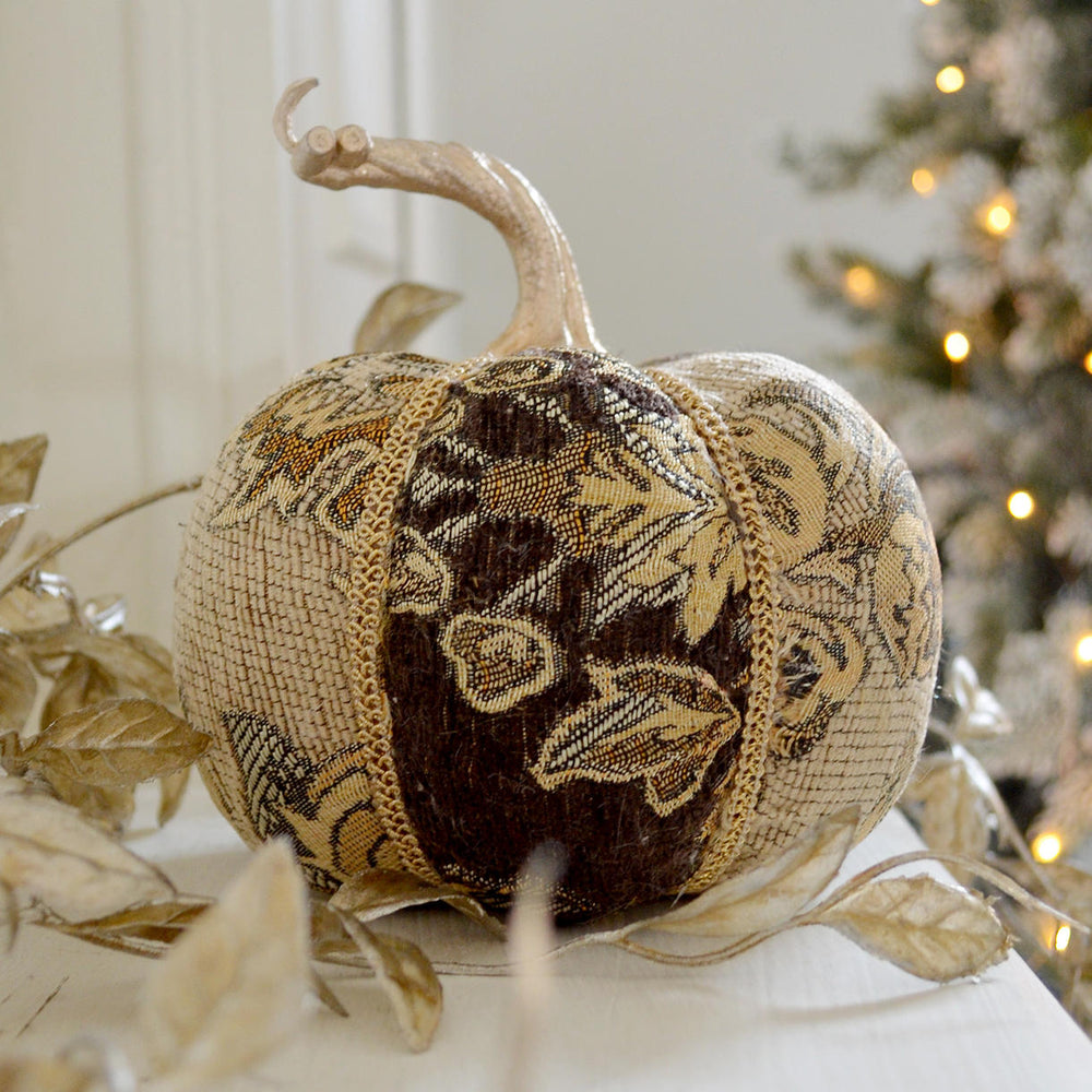 Buy Brocade Patterned Patchwork Pumpkin — The Worm that Turned ...