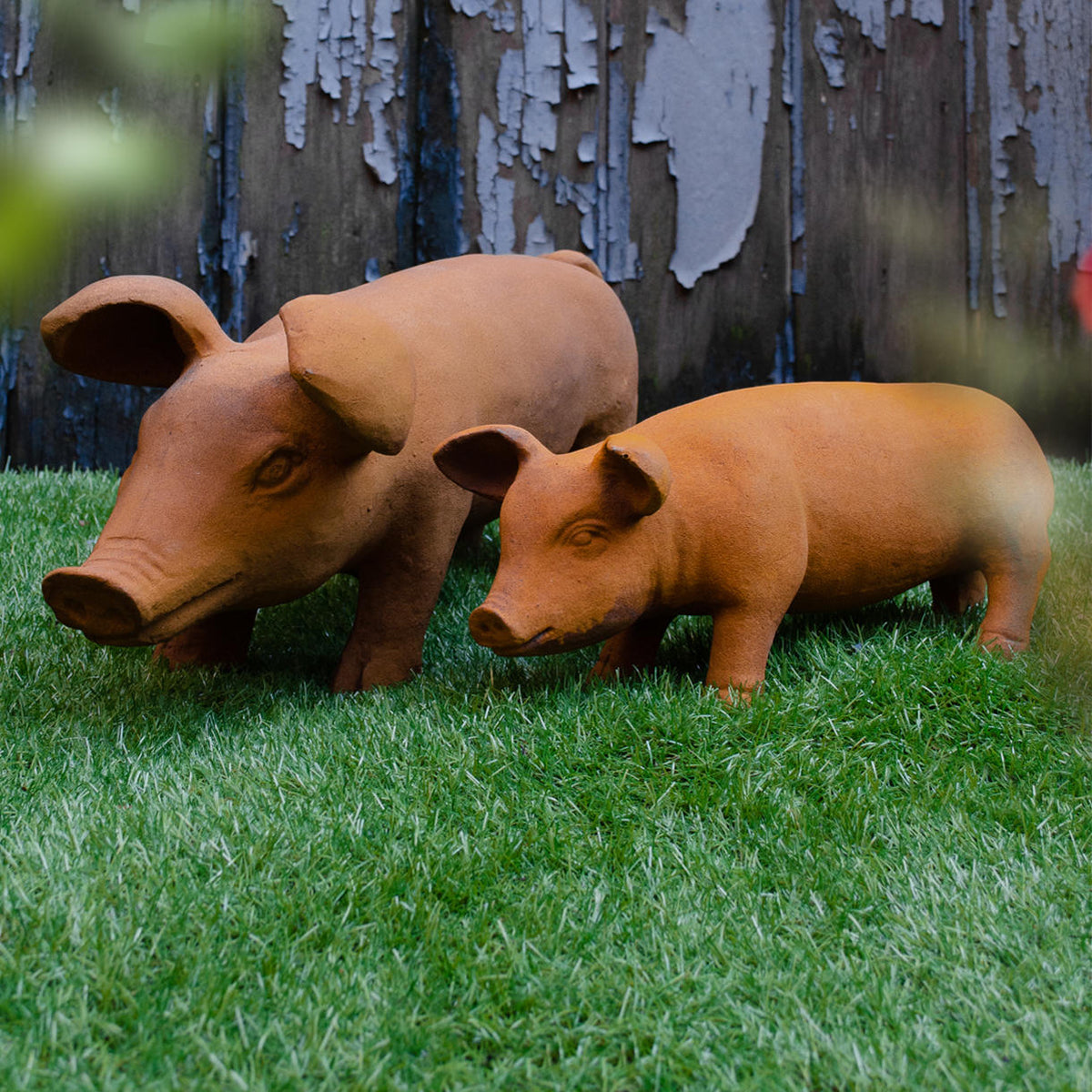 Buy Rusty Garden Pigs — The Worm that Turned - revitalising your ...