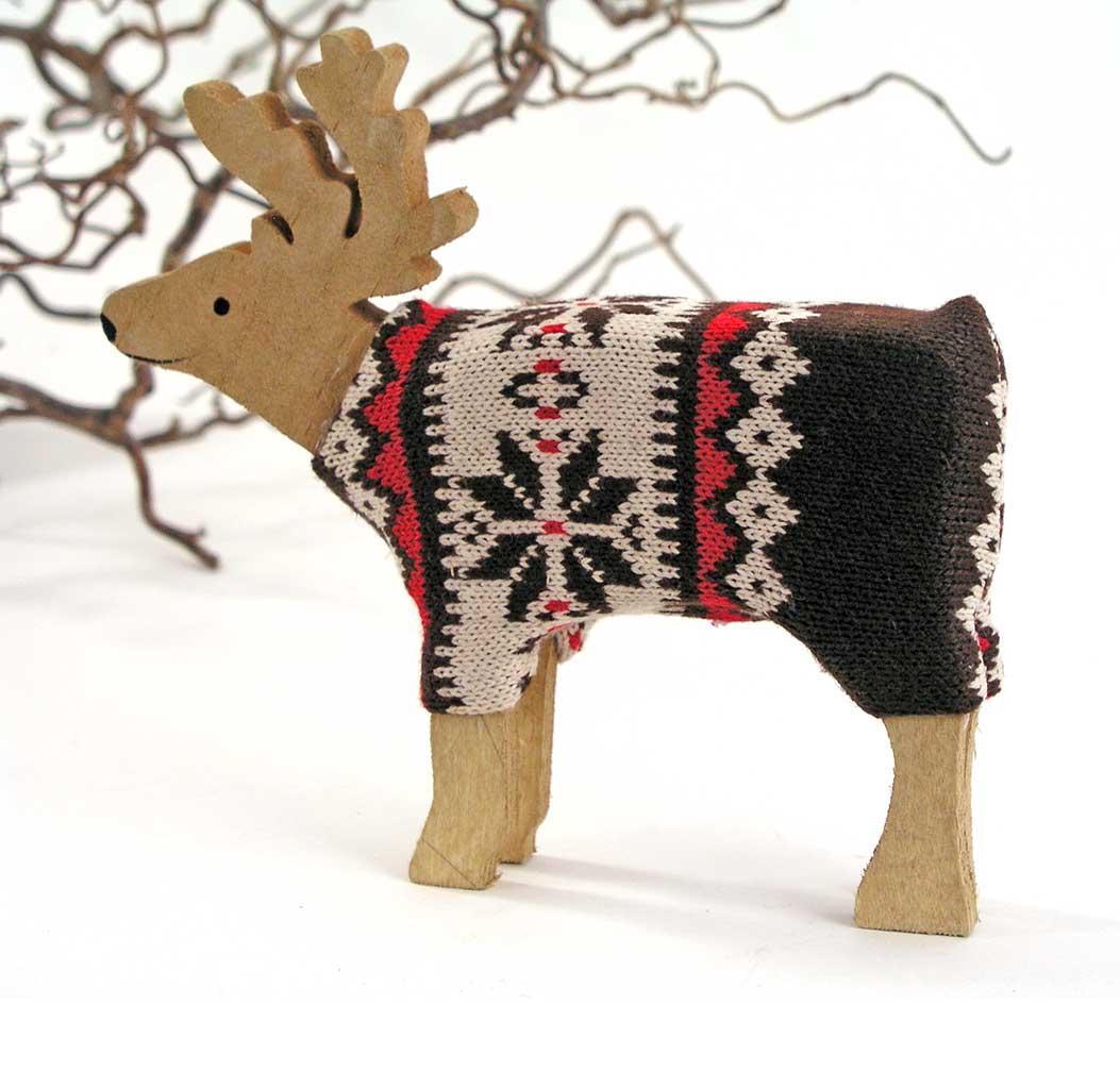 Buy Christmas Moose Decoration — The Worm that Turned - revitalising ...